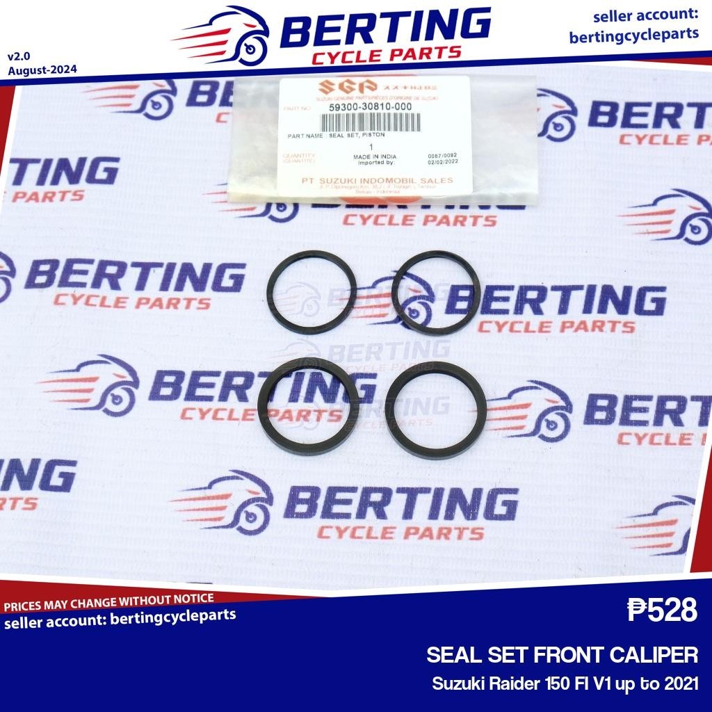 SGP SEAL SET FRONT CALIPER Suzuki Raider 150 FI V1 up to 2021 Genuine ...