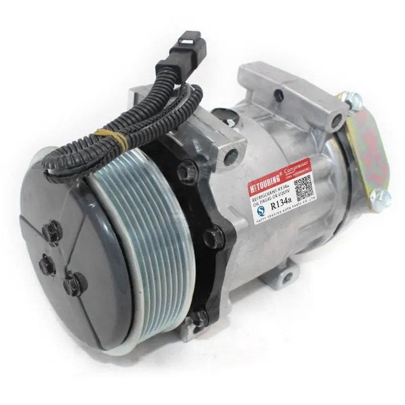 Sanden 8203 A/C Compressor for JCB Telescopic handler TM Series 1168203 ...