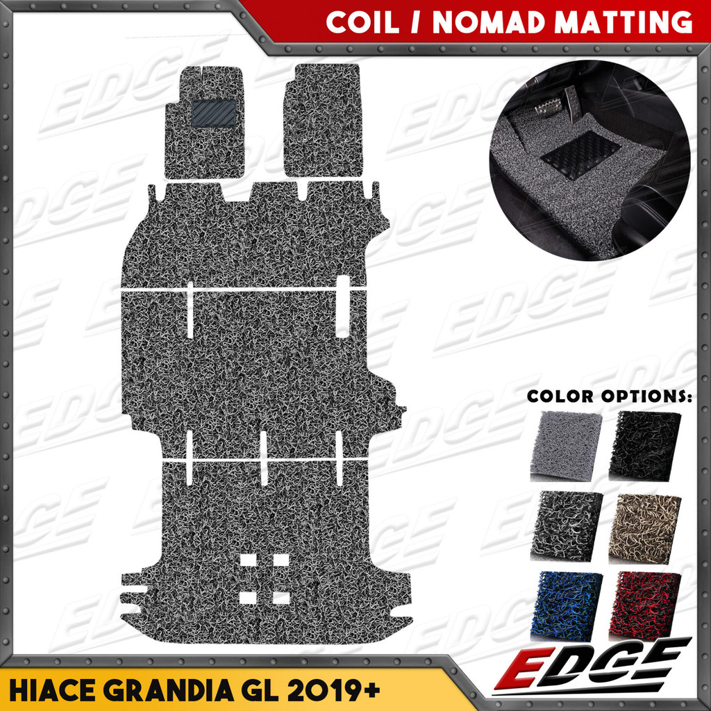 Coil Matting Toyota Hiace Grandia GL 2019-2024 // nomad spaghetti car ...