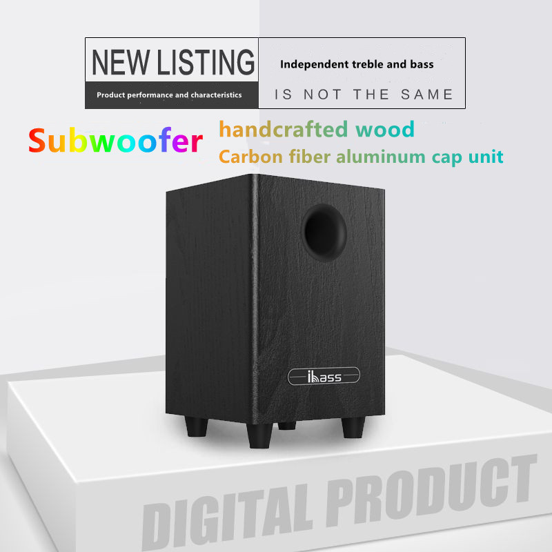 ~Ibass SU650 6.5 Inch Passive Subwoofer 100W High Power with Home ...
