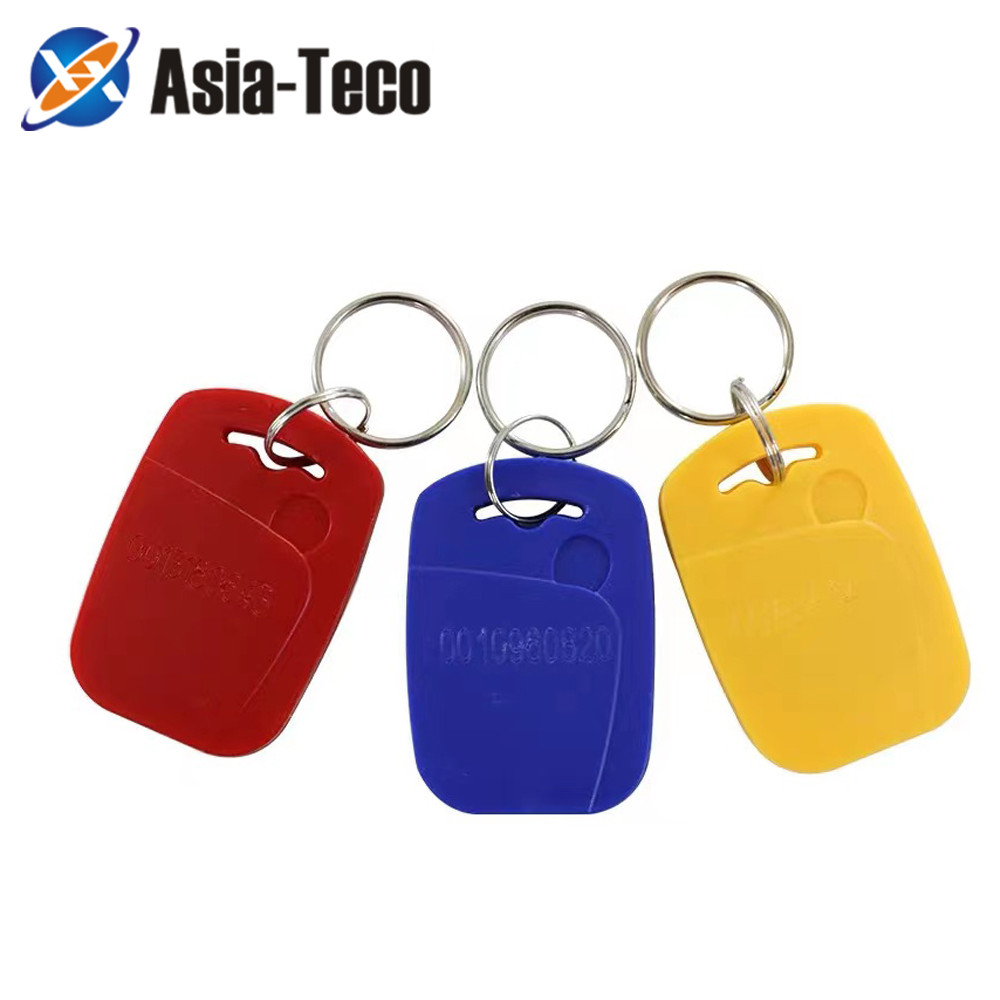 ☪100 Pieces 125khz ID Card Keyfob Tag Block Token RFID Key Door EM ...