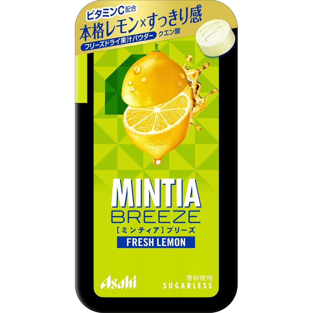 Asahi Group Foods Mintia Breeze Fresh Lemon 30 pellets x 8 Directly from Japan | Shopee Philippines