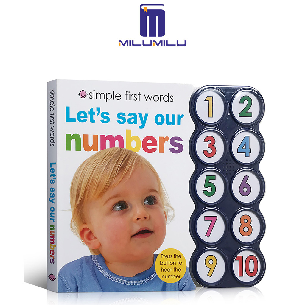 Milu Simple First Words Simple First Words Let's Say Our Numbers ...