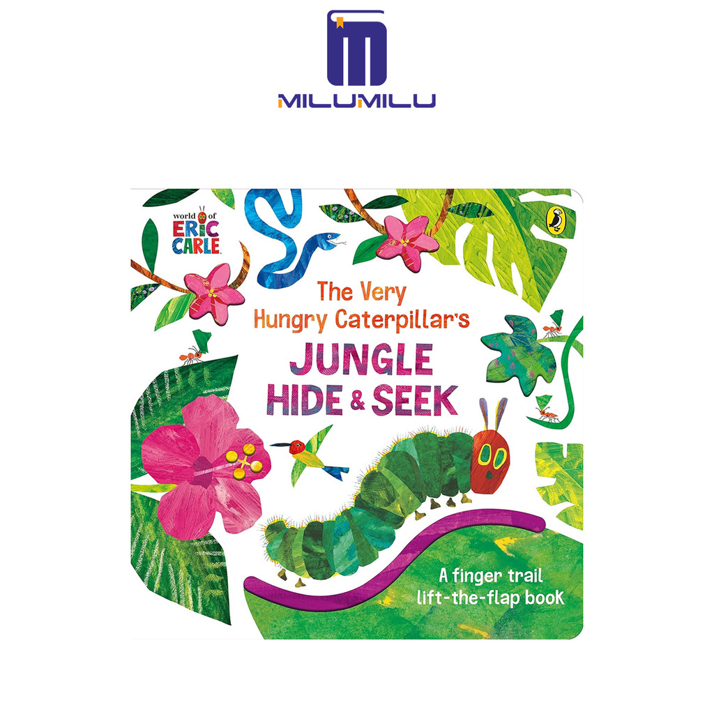 The Very Hungry Caterpillar's Jungle Hide and Seek: A Finger Trail Lift ...