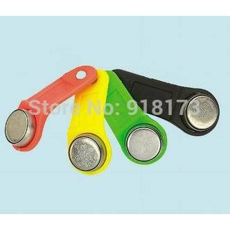 ☢50pcs/lot rewritable RFID Touch Memory key, RW1990 iButton,copy card, Sauna dallas key ...