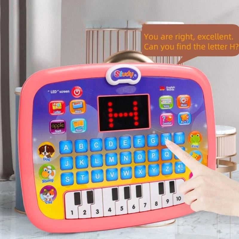 Kids Learning Tablet Teach Alphabet, Numbers, Word, Music, Math ...