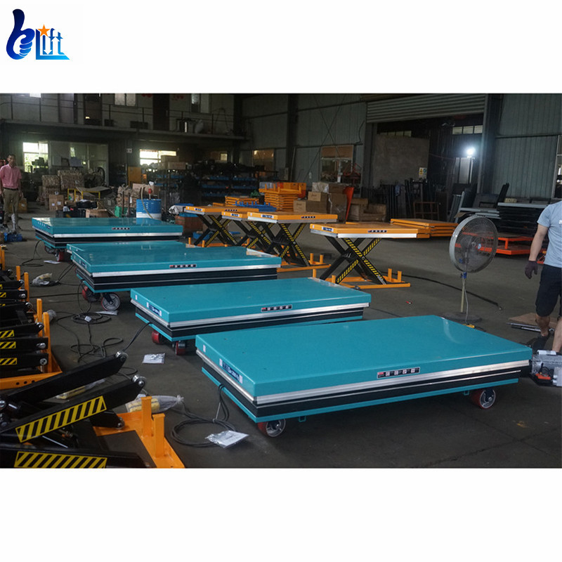 ♦Safety Electric Lift Table Customized Hydraulic Scissor Platform Stage ...