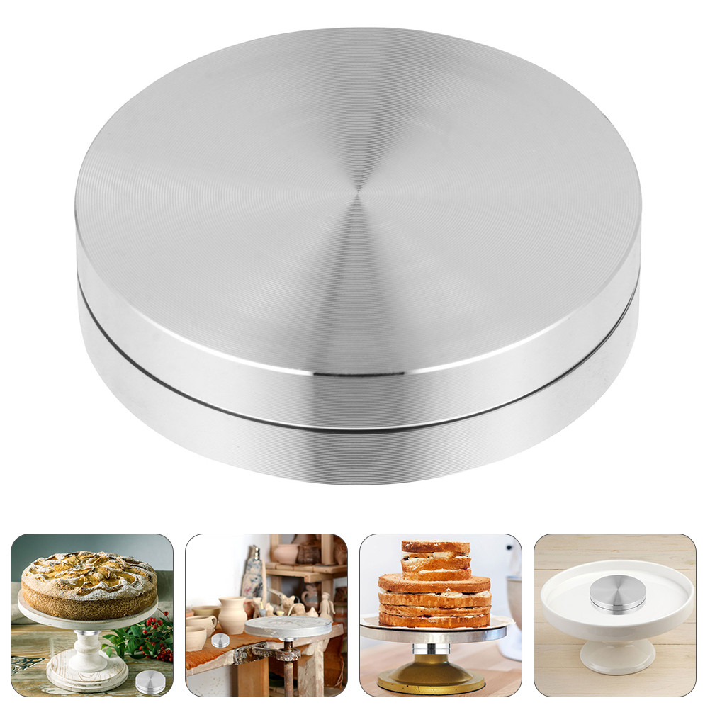 ⚡Rotating Cake Stand Turntable Cake Rotator Base Bearing Aluminium ...