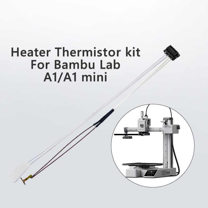 -Ceramics Heater Thermistor for Bambu lab BambuLab A1 Mini Combo ...
