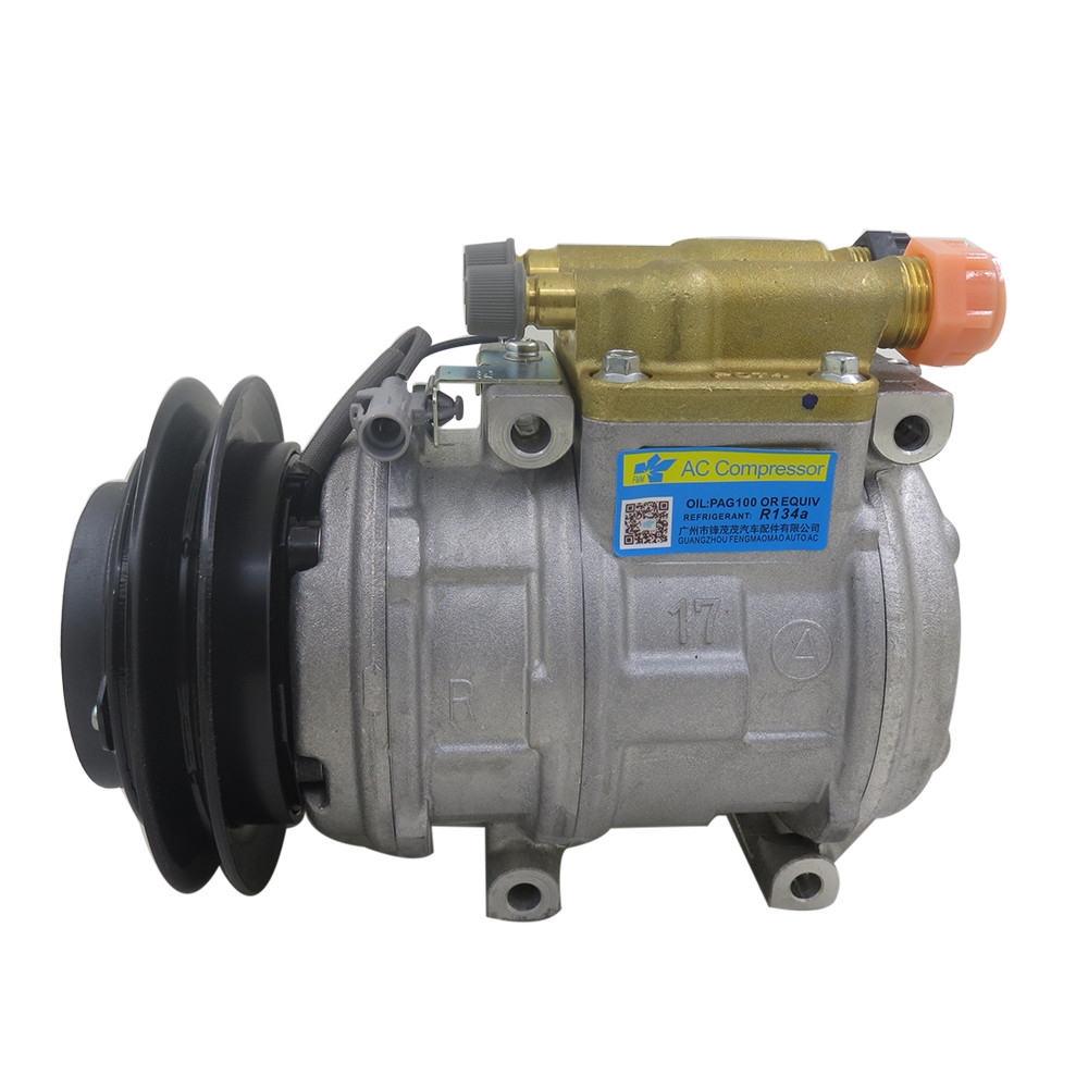 10PA17C Ac Compressor Air Conditioner For 24V Truck Refrigeration Bus ...
