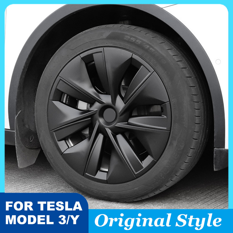 웃For Tesla Model Y Hub Cap 2019-2023 Wheel Cover 19 Inch ABS Hubcap ...