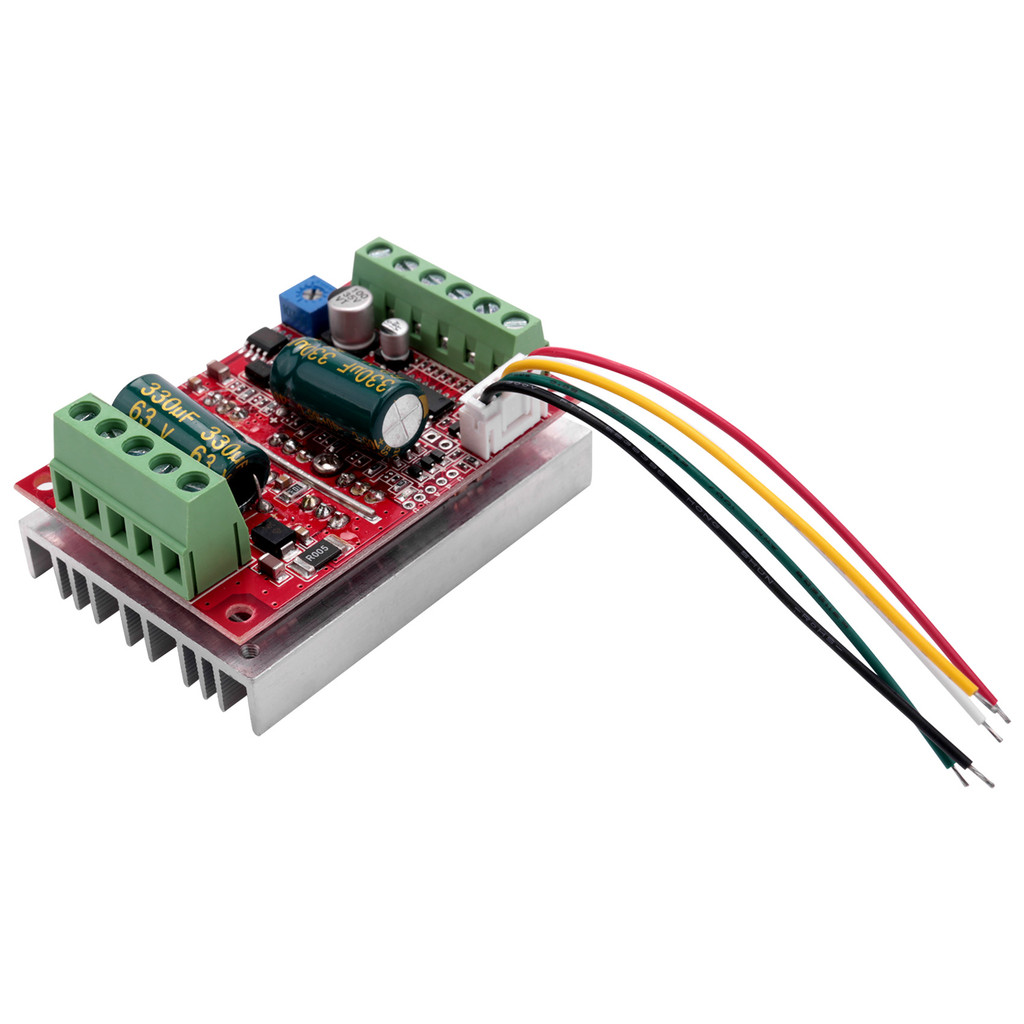 ⊰DC 6-60V 400W BLDC Three Phase DC Brushless Motor Controller PWM Hall ...