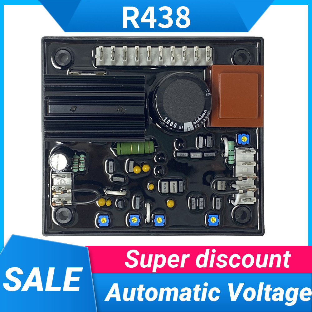 AVR R438 Generator Automatic Voltage Regulator Diesel Alternator ...