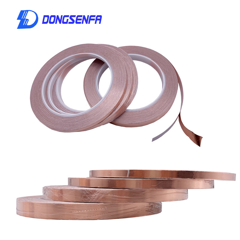 ☇10pcs 20M/roll Single Side Conductive Copper Foil Tape Strip Adhesive ...