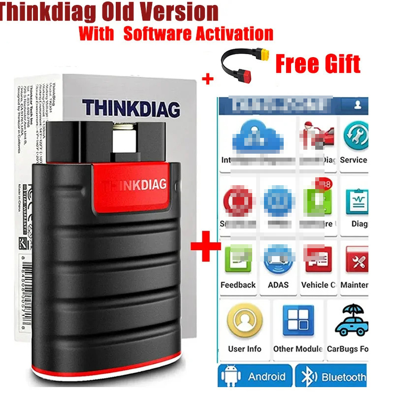 THINKCAR Thinkdiag Hot Version Full System All Car 16 Reset Service ...