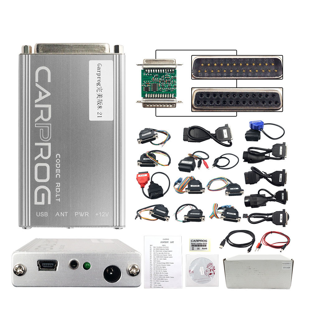 ~Best quality Carprog V8.21 Auto Repair Tool Online ECU Tuning ...