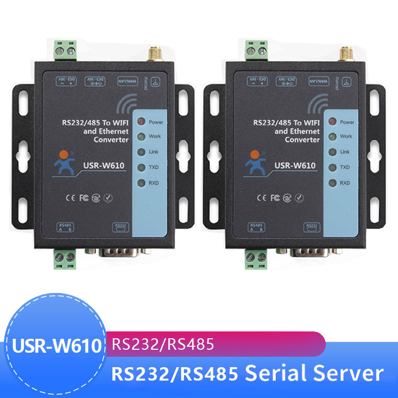 ♠2PCS USR-W610 SSL HTTPS Serial RS232 RS485 to RJ45 Ethernet WiFi ... ♠2PCS USR-W610 SSL HTTPS Serial RS232 RS485 to RJ45 Ethernet WiFi ...