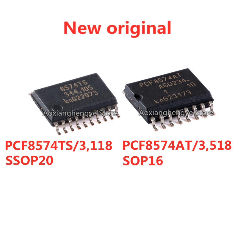 5PCS PCF8574AT/3,518 PCF8574AT SOP-16 PCF8574TS/3,118 PCF8574TS SSOP-20 ...