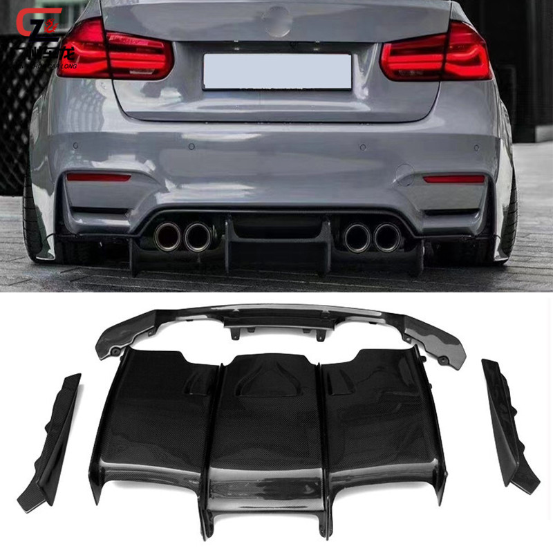 For F80 M3 F82 F83 M4 Auto Body Kit Set PSM Style Real Carbon Fiber ...