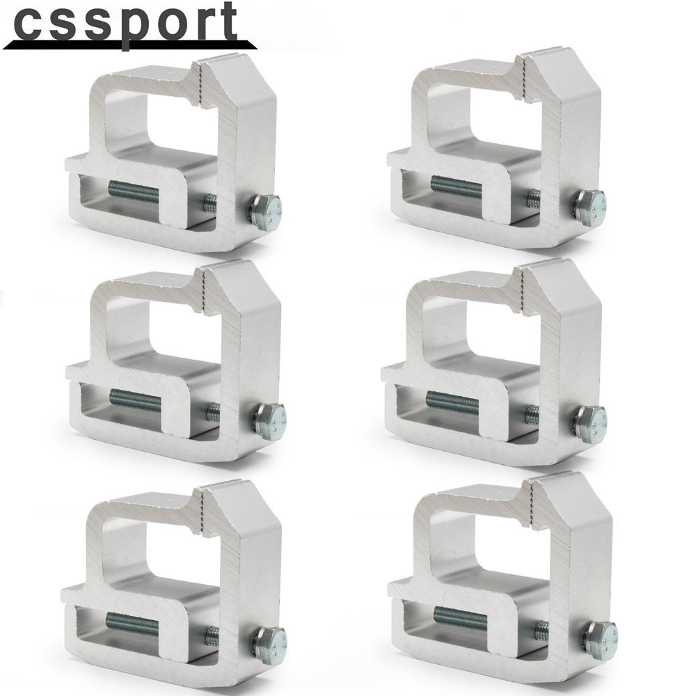 ☭ABN Adjustable Truck Topper Clamps -6 Pack Truck Cap Mounting Clamps ...