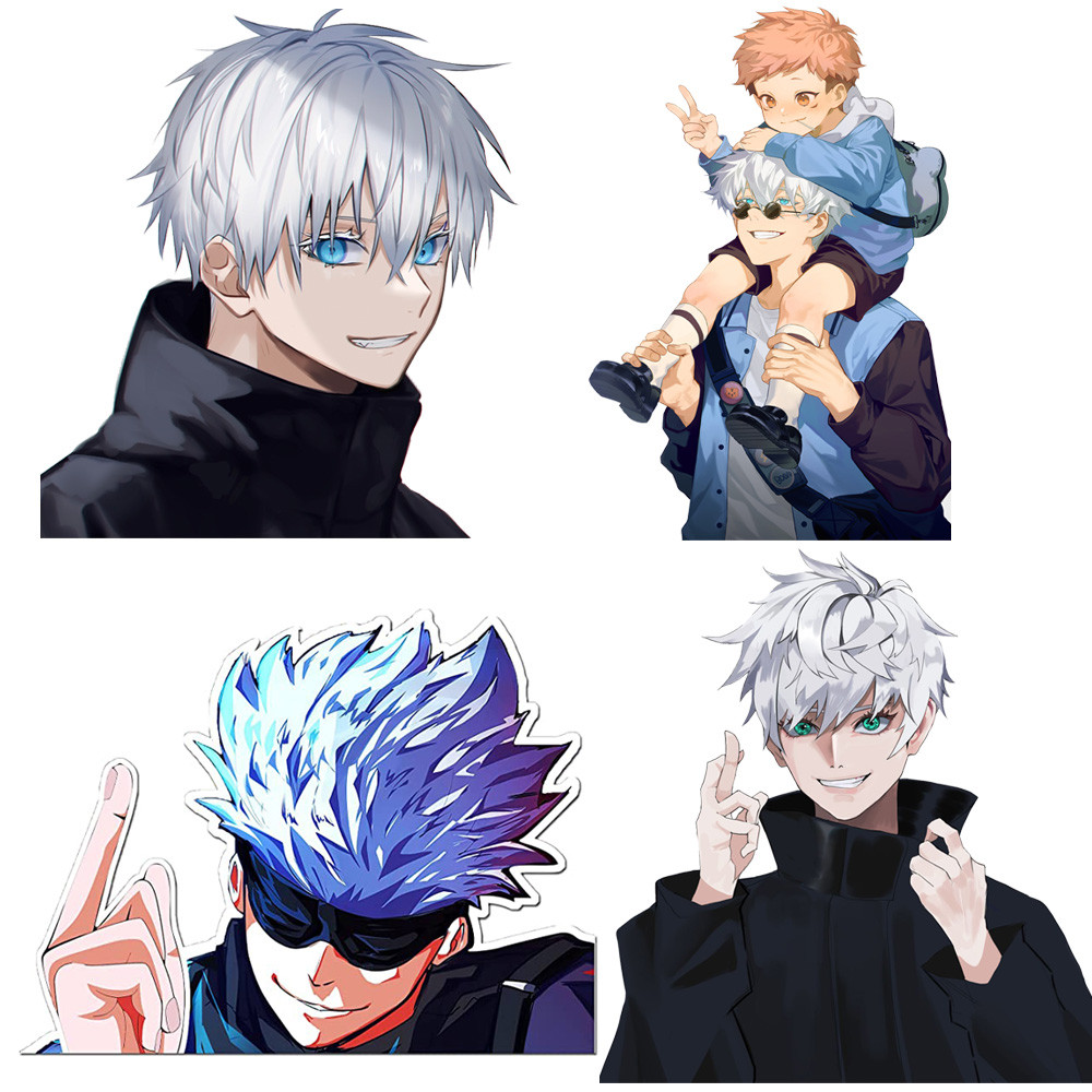 Satoru Gojo Sticker Jujutsu Kaisen Car Stickers HD Anime Poster Decal ...