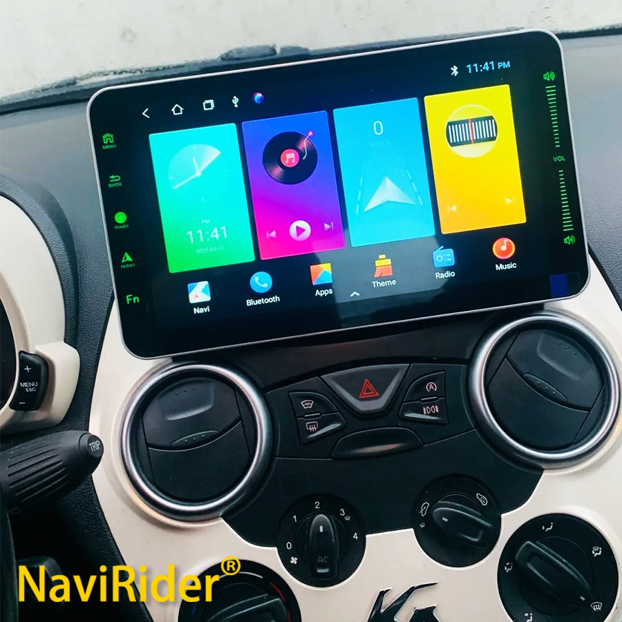 Car Radio GPS Navigation Android 13 AI Voice For Ford Ka RU8 2008 ...