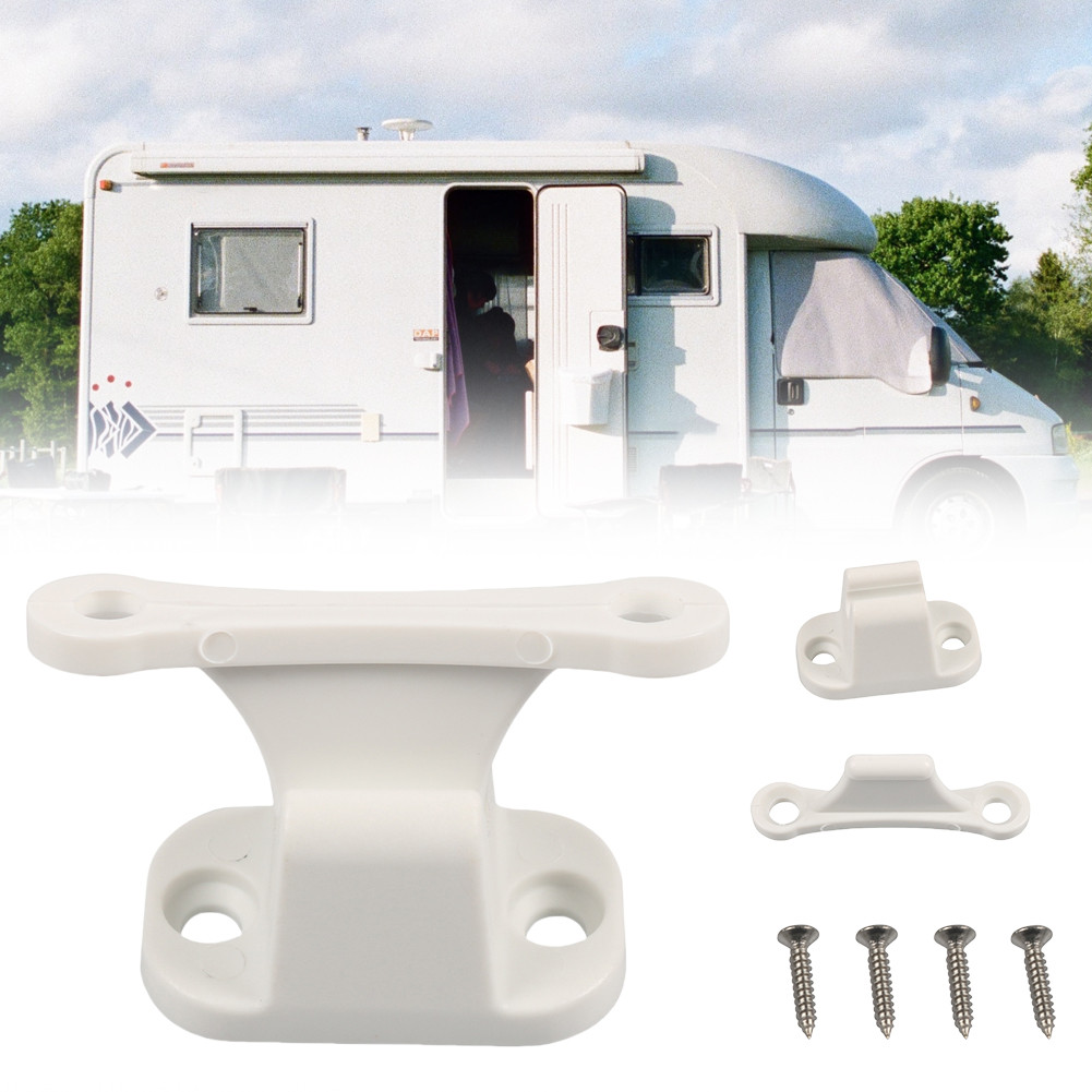 2Sets RV Door Retainer Kit T Shape Door Stop Retaining Catch Latch for ...