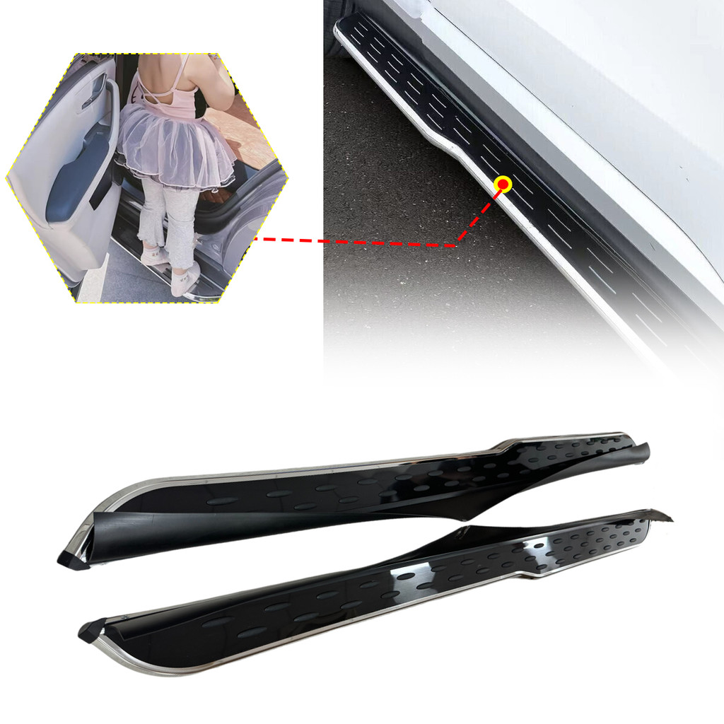 2PCS Side Step fits for Hyundai Santa Cruz 2022 2023 2024 2025 Running ...