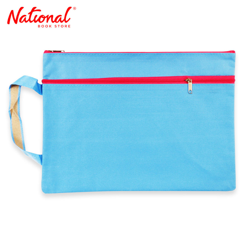 Cloth Envelope A4 24x33.5cm with Handle Dual Zipper - School Supplies ...