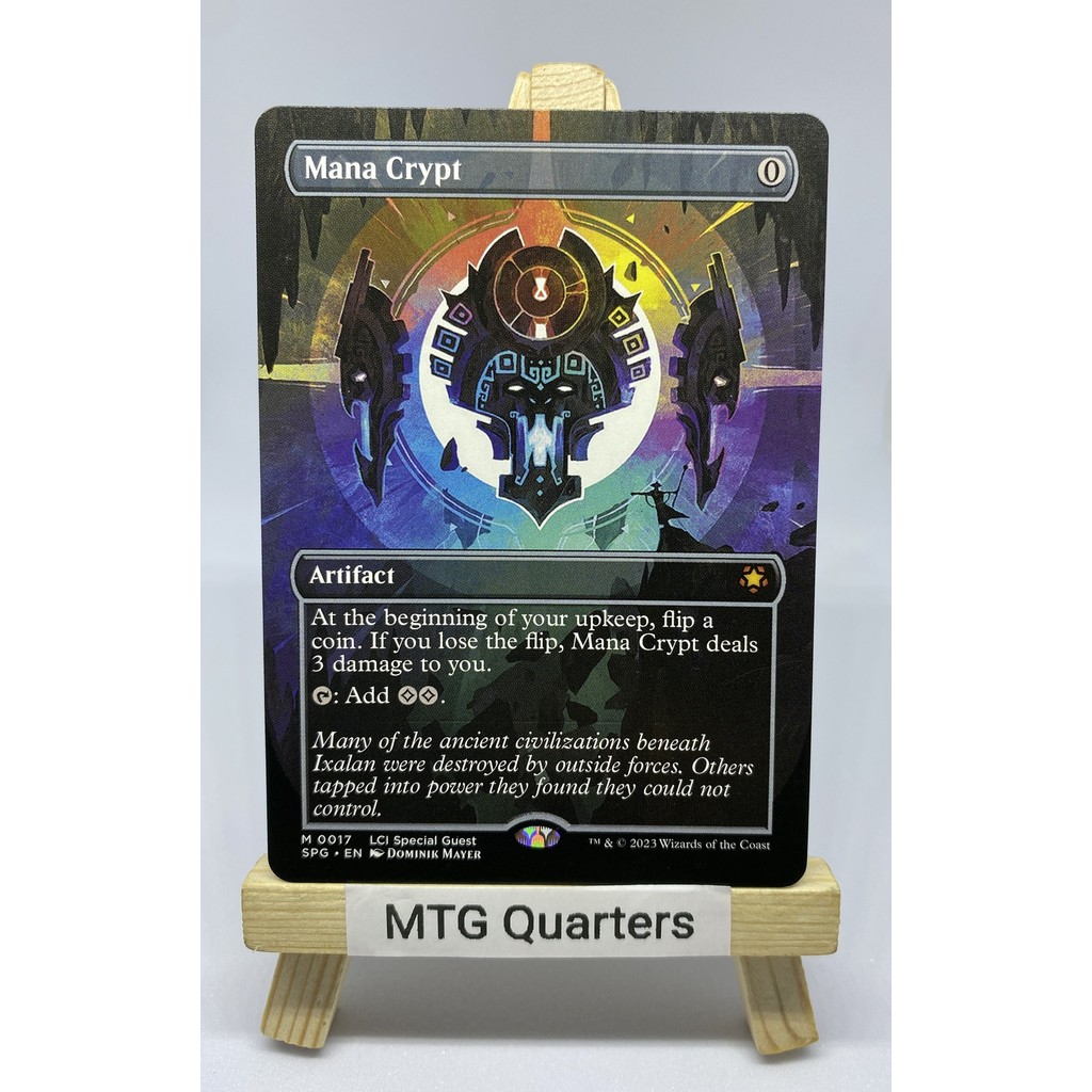 MTG Proxy Card - Mana Crypt #17 (Borderless) | Special Guests (SPG ...