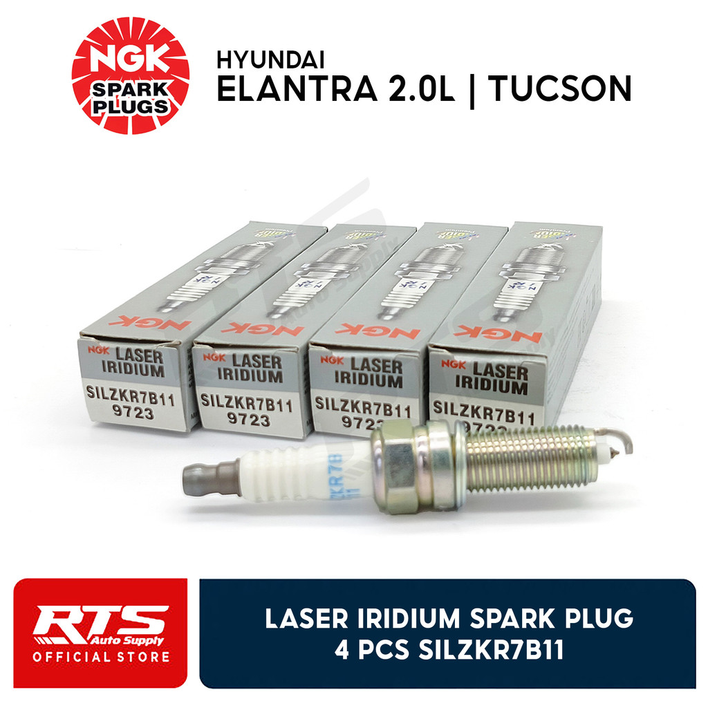 NGK Laser Iridium Spark Plug Hyundai Elantra GLS 2.0L 17-Up / Tucson ...