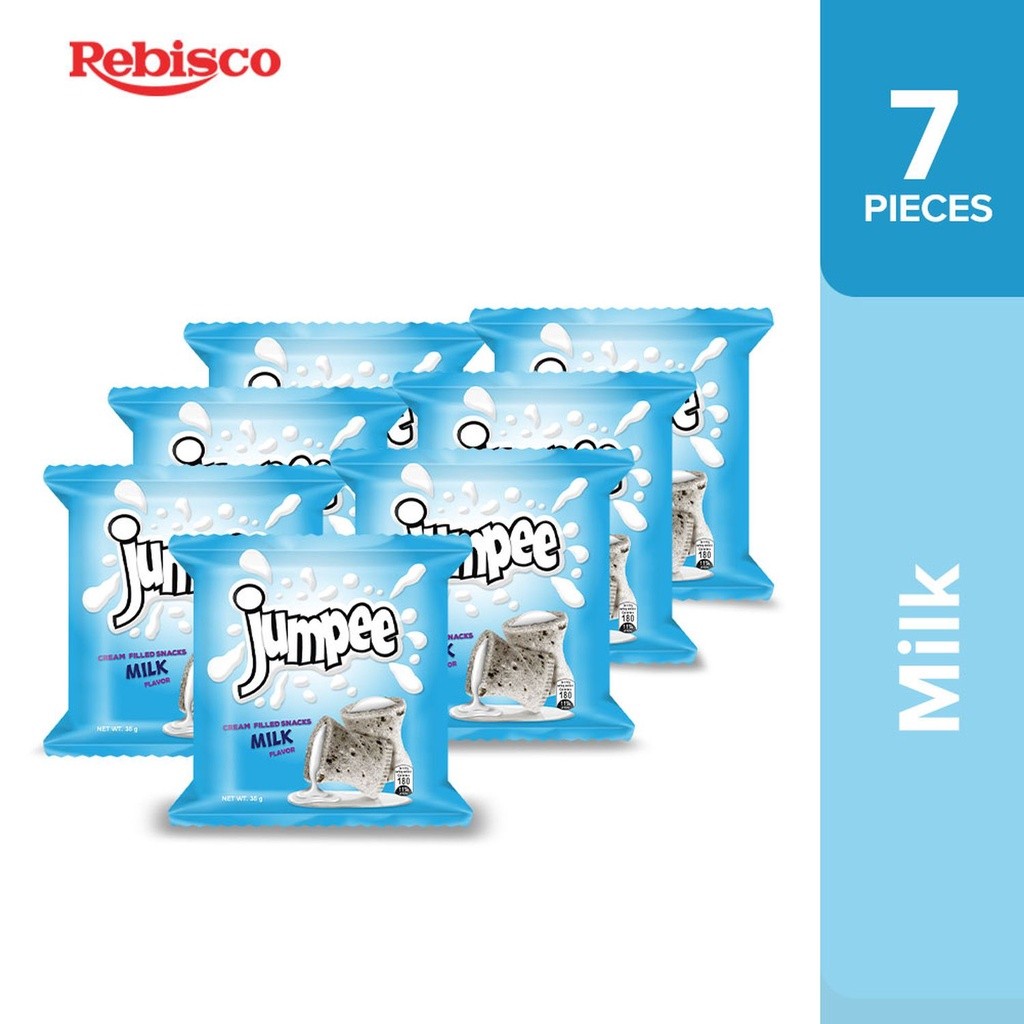 Jumpee Milk 35g x 1pc (Set of 7) | Shopee Philippines