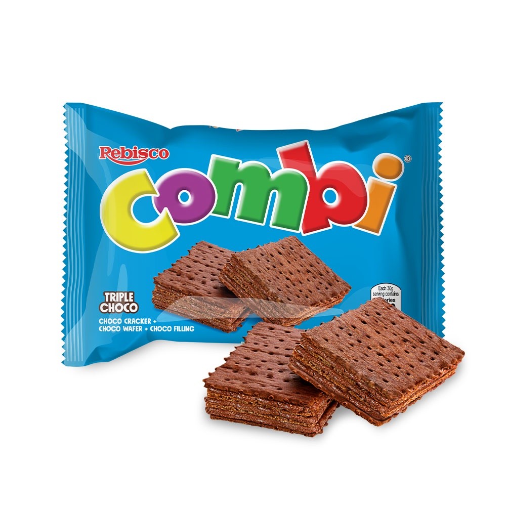Combi Triple Choco Sandwich 30G X 10Pcs | Shopee Philippines