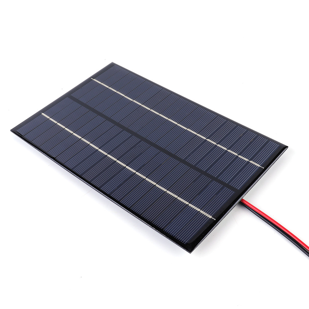 ☭8W 18V Portable Solar Panel Waterproof DIY Polysilicon Solar Epoxy ...