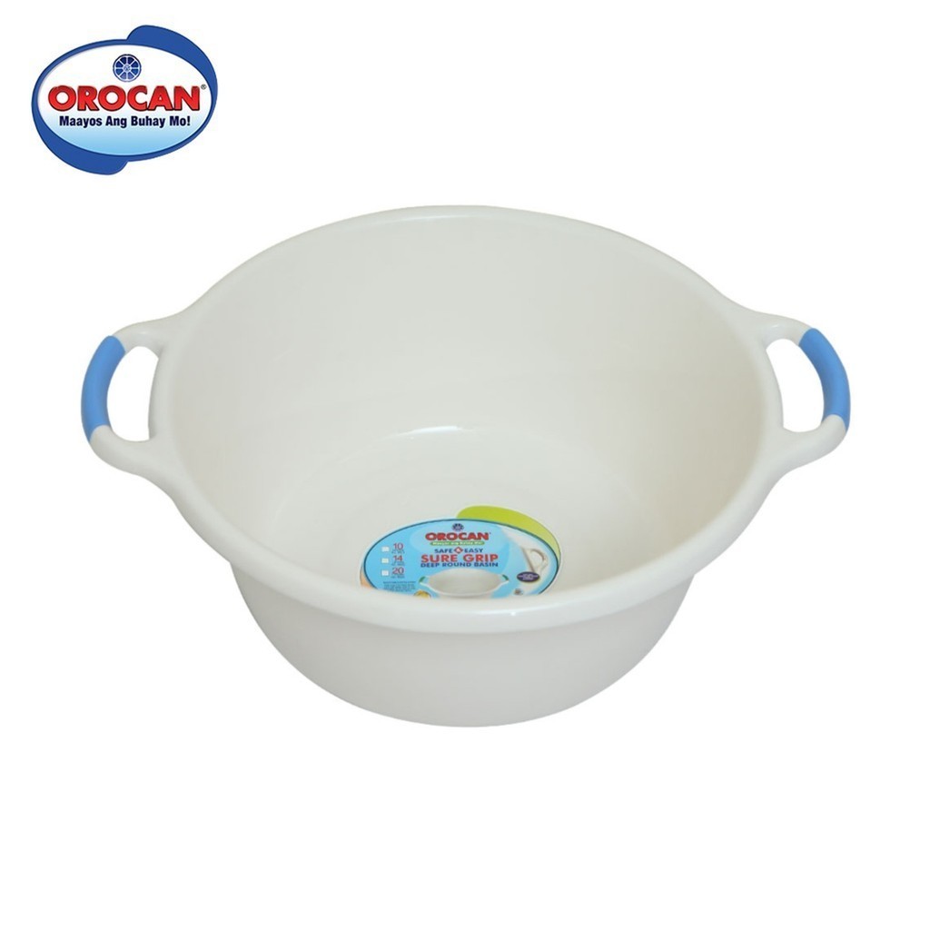 Orocan 8503 Suregrip Deep Round Basin 20L | Shopee Philippines