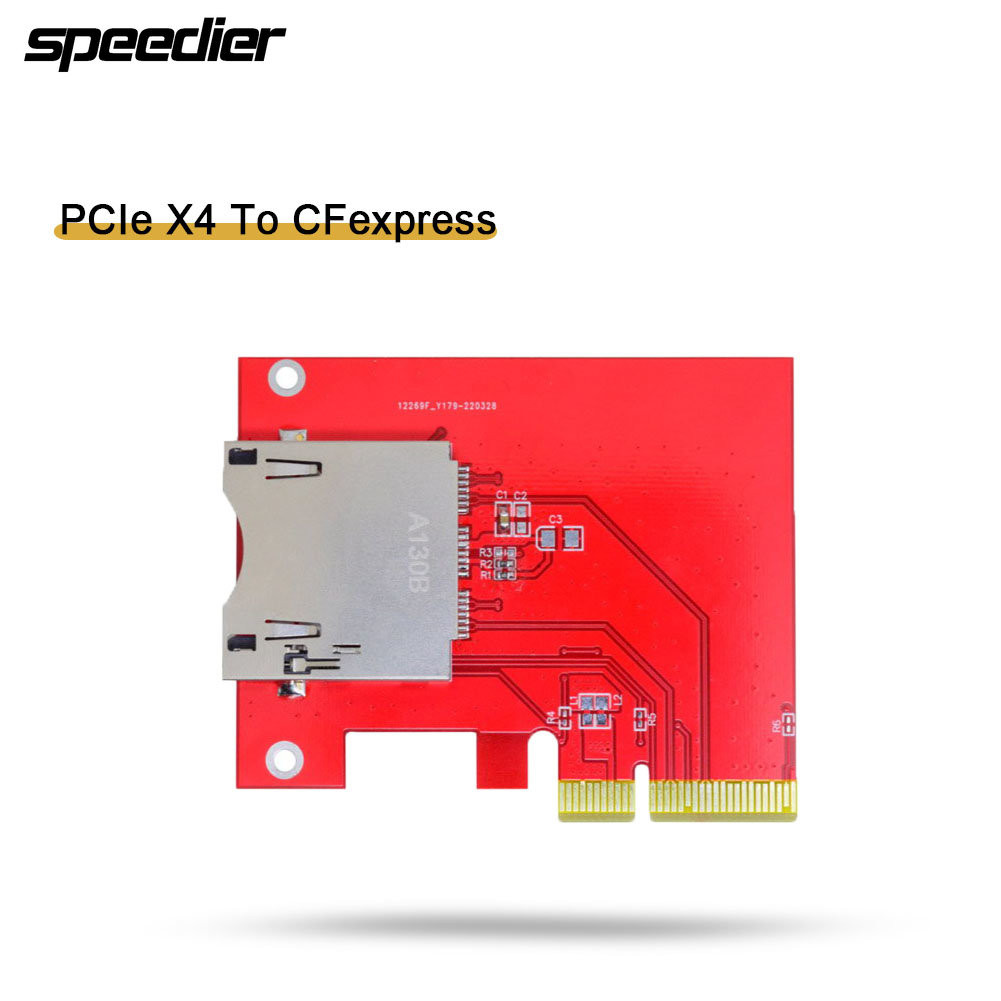Riser PCIe X4 To CFexpress Memory Card High Speed Type B Card Reader ...