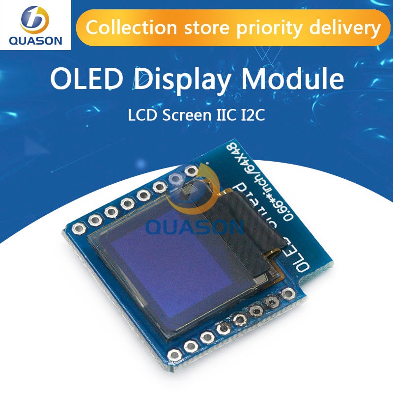 066 Inch Oled Display Module For Wemos D1 Mini Esp32 Module Arduino