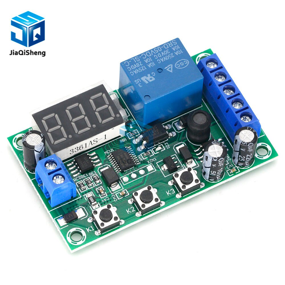 DC Current Detection Module Relay Digital Display Overcurrent Alarm ...