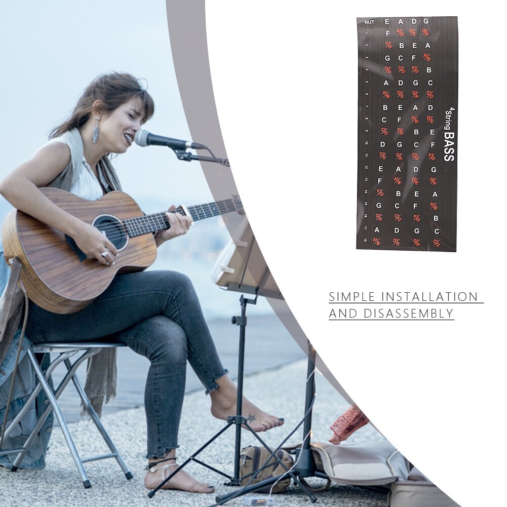 Guitar Fretboard Note Sticker Professional Guitar Fretboard Notes ...