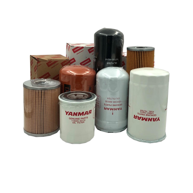♀Yanmar 70/82/85g/880/1180 oil filter diesel hydraulic filter Dian Cup ...