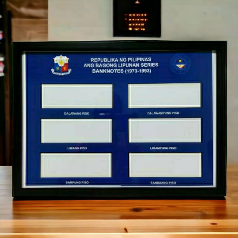 ANG BAGONG LIPUNAN SERIES LAYOUT IN GLASS FRAME DISPLAY (Horizontal ...