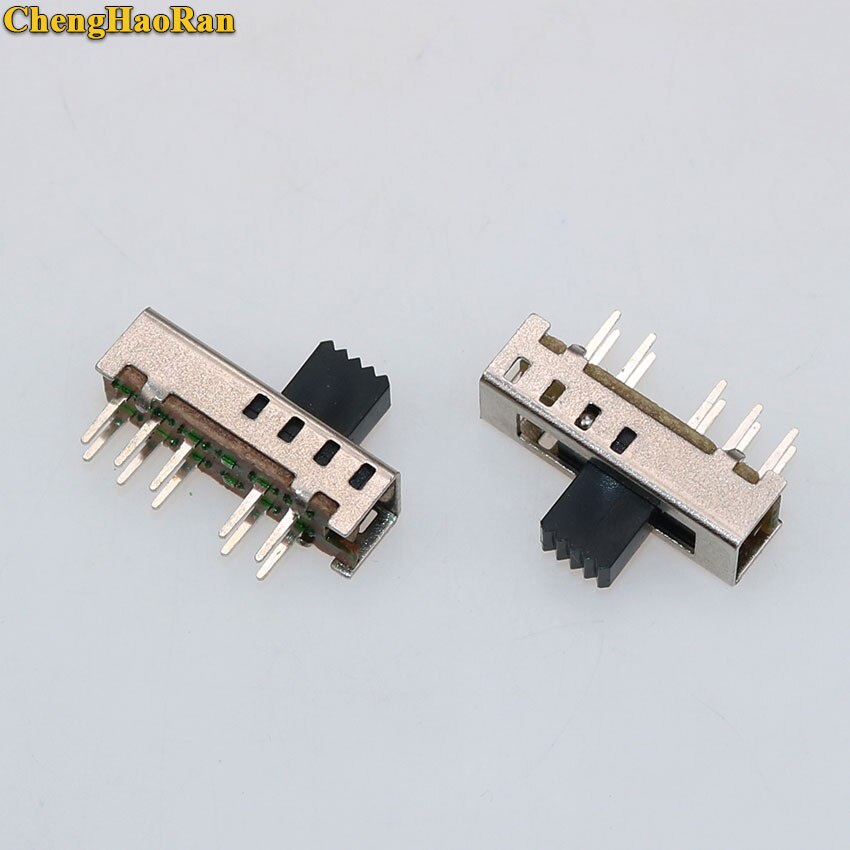 ChengHaoRan 1pcs SS24E01-G5 Slide Switches Vertical 10 Pin 4 Position ...