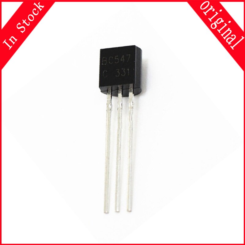 100PCS/lot BC547C TO-92 BC547 547C TO92 triode transistor In Stock ...