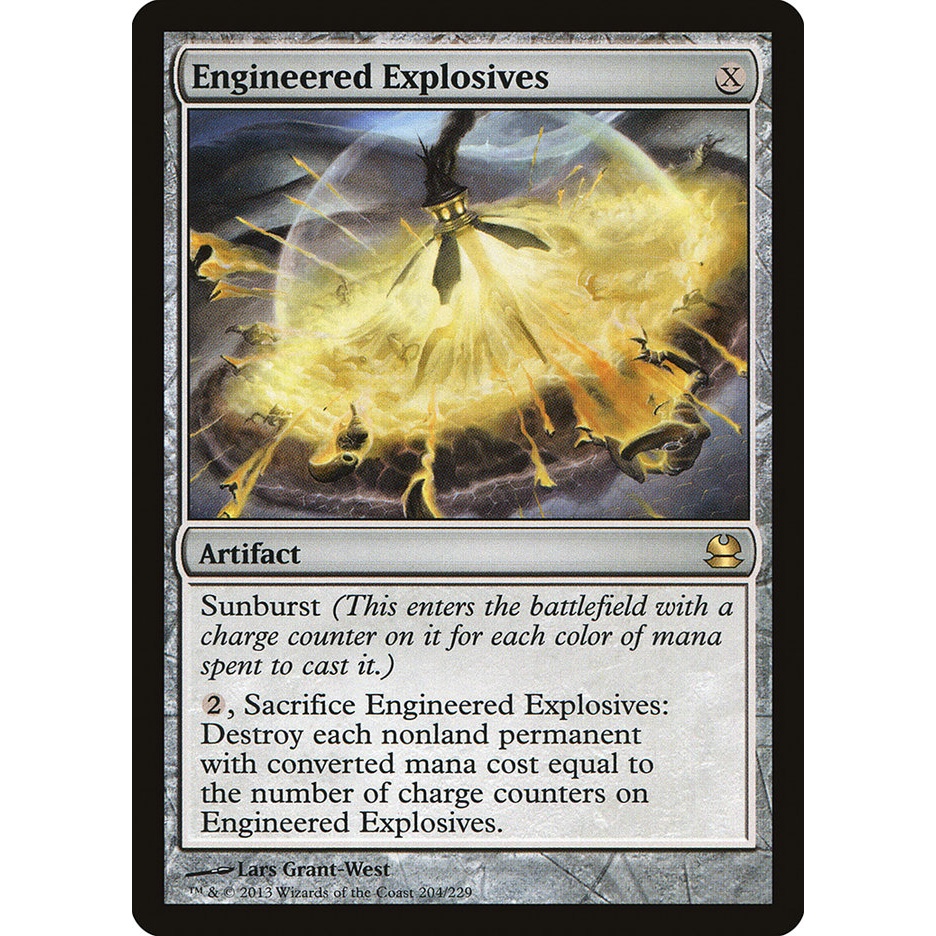 Normal Engineered Explosives 204 Modern Masters Magic The Gathering ...