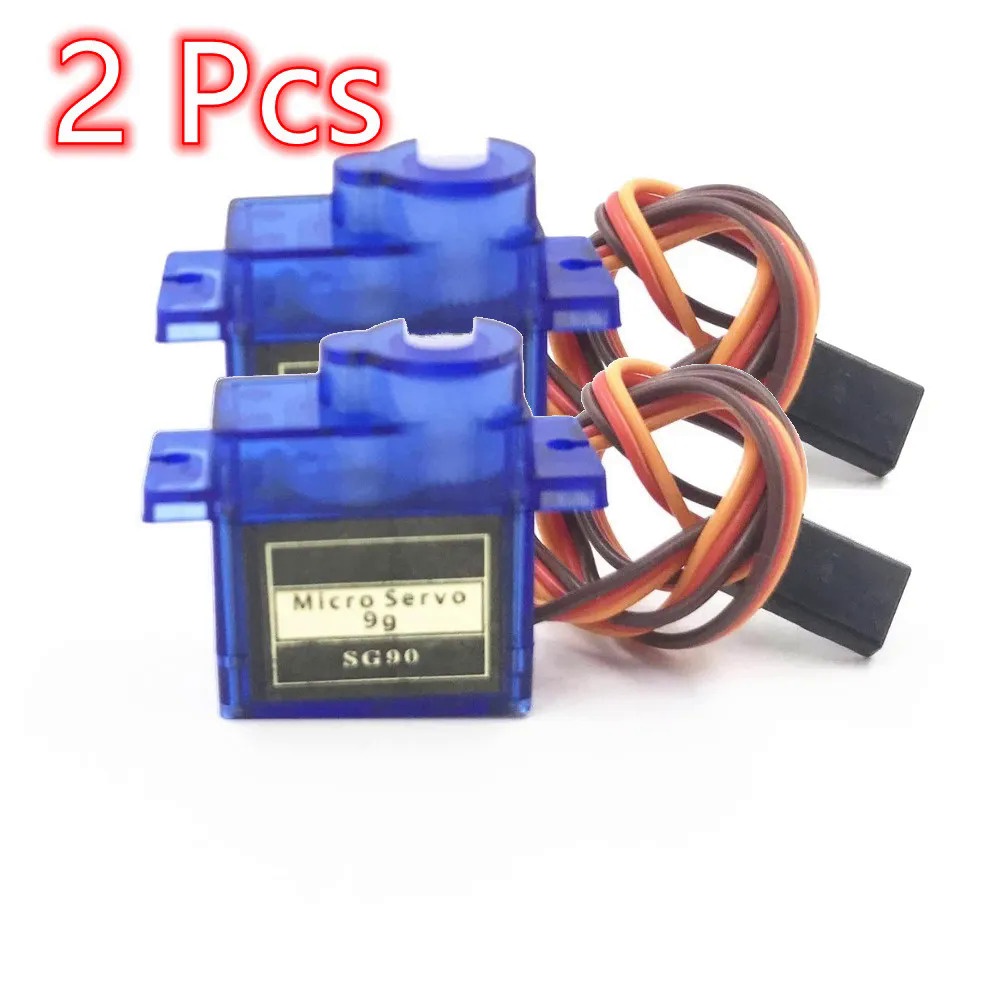 1 / 2 Pcs SG90 9G Micro Mini Servos SG90 Servo for RC 250 450 Helicoper ...