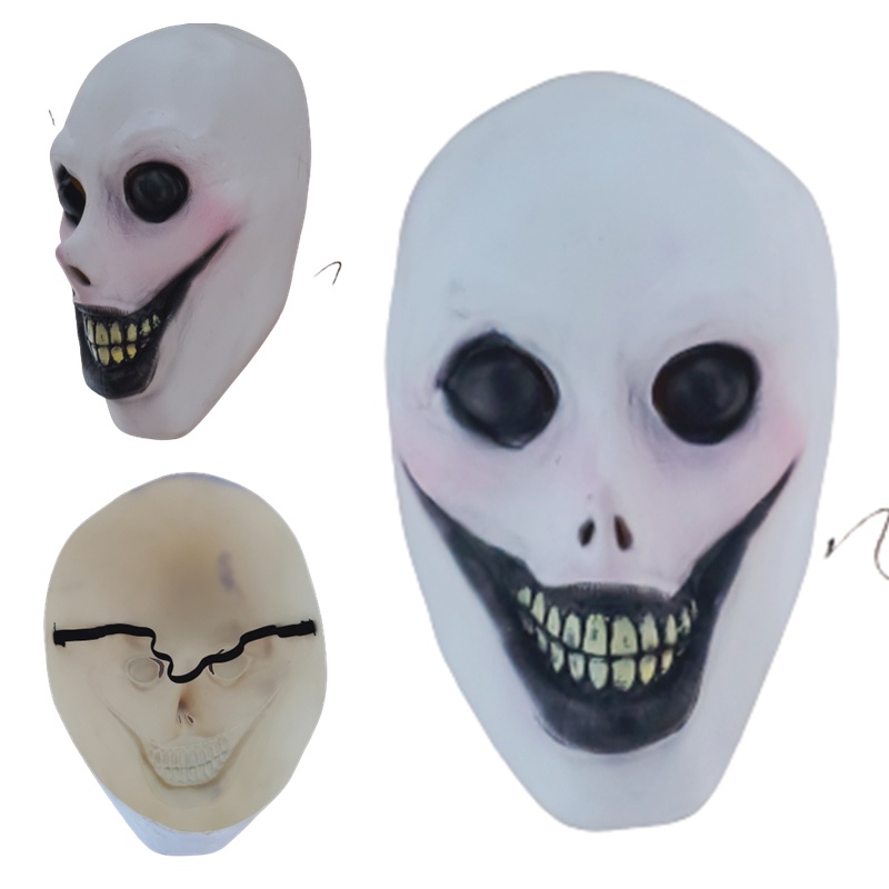 ♂Smiley Halloween masks 2023 Scary Horror costume adult mask Women ...