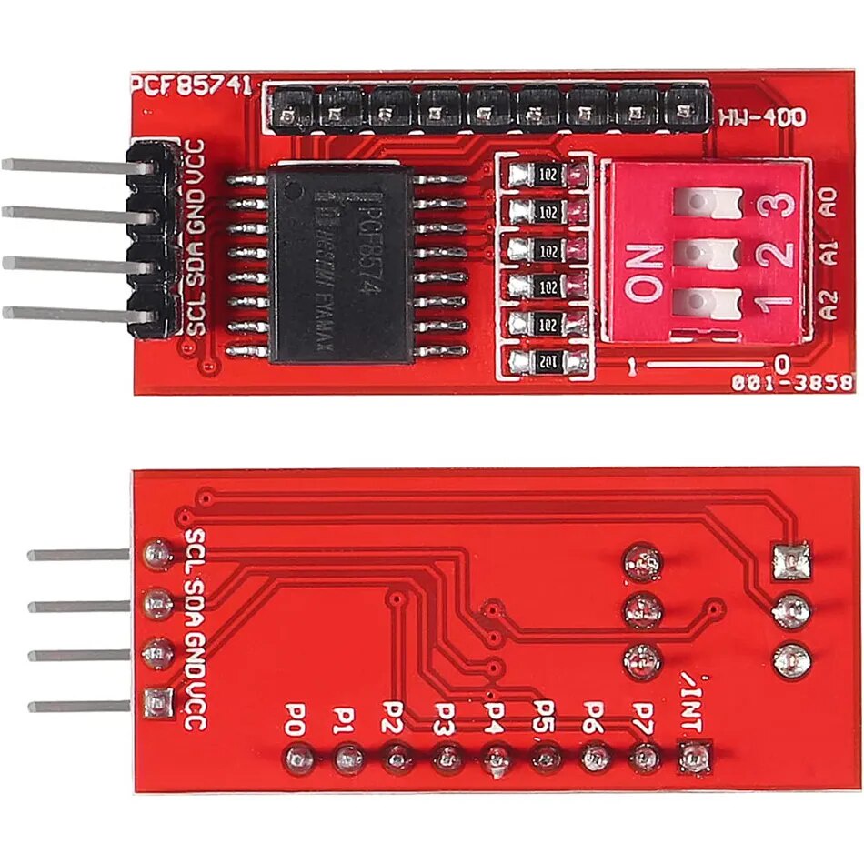 PCF8574 PCF8574T IO Expansion Board I/O Expander I2C Evaluation Develop ... PCF8574 PCF8574T IO Expansion Board I/O Expander I2C Evaluation Develop ...