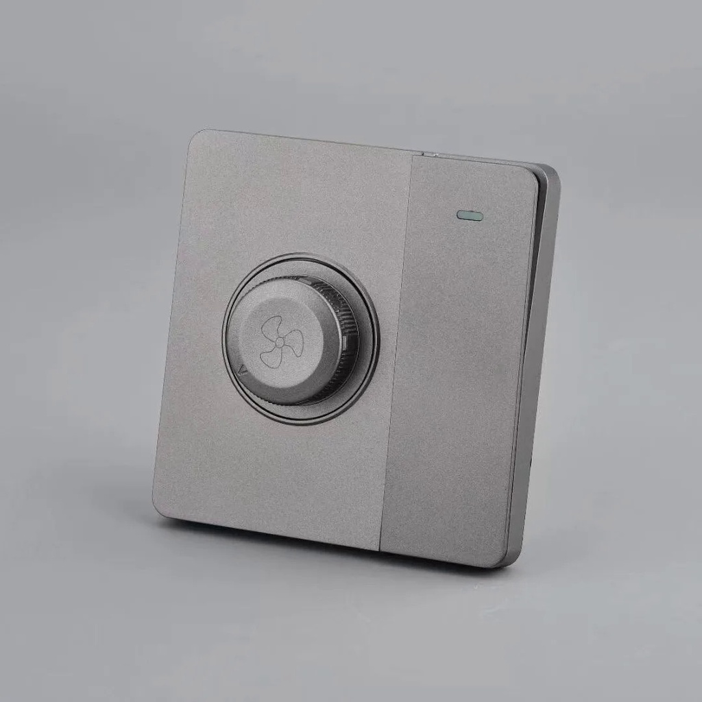 Grey Electric Fan Stepless Knob Speed Control Switch, Ceiling Fan ...