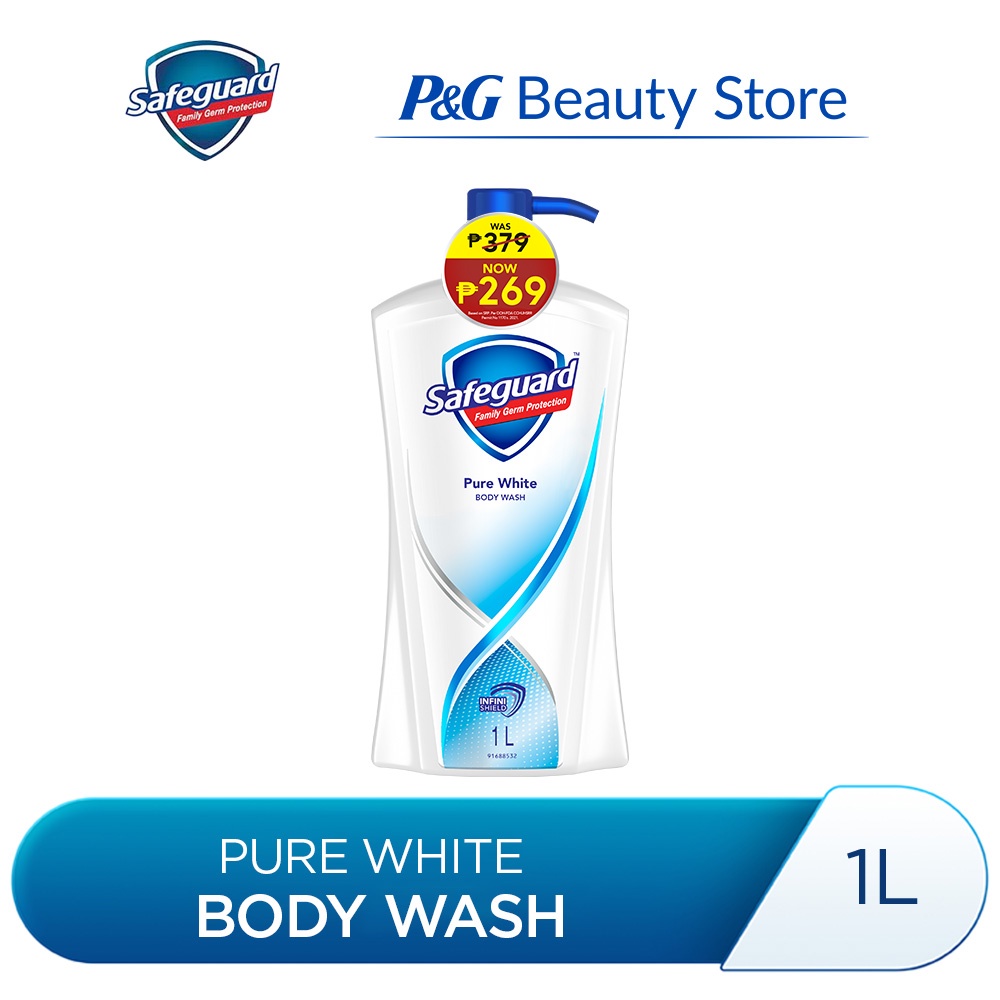 ๑safeguard Body Wash Pure White Lemon Fresh With Vitamin C Floral