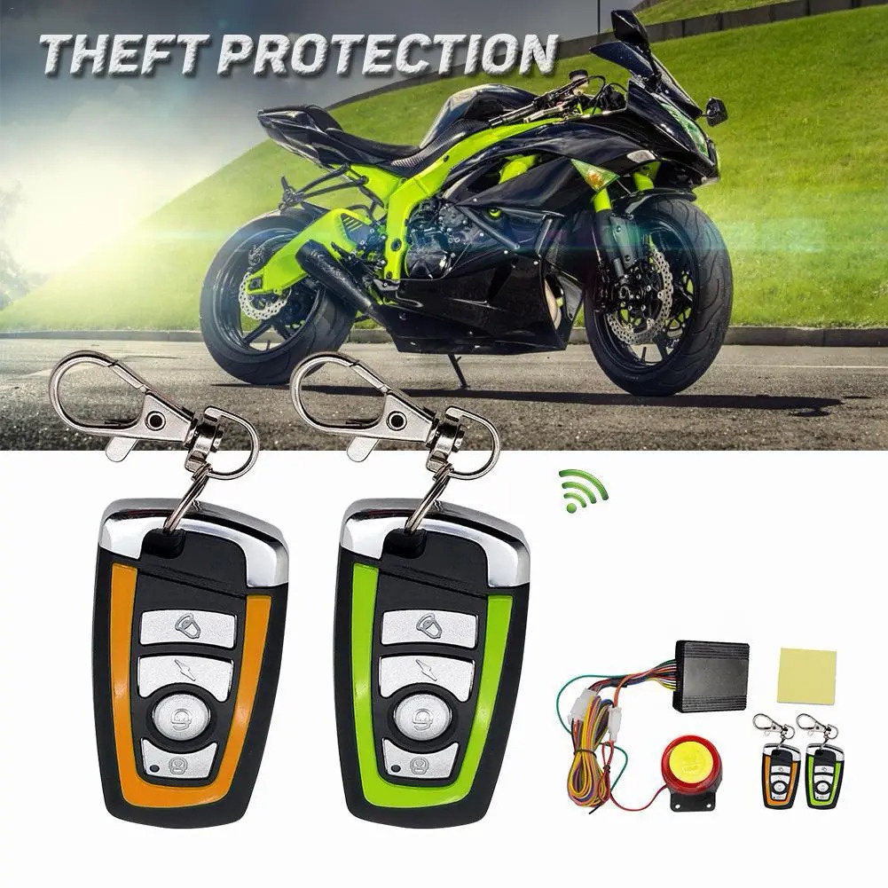 Universal Motorcycle Anti-theft Safety Alarm System, Motorcycle Alarm ...